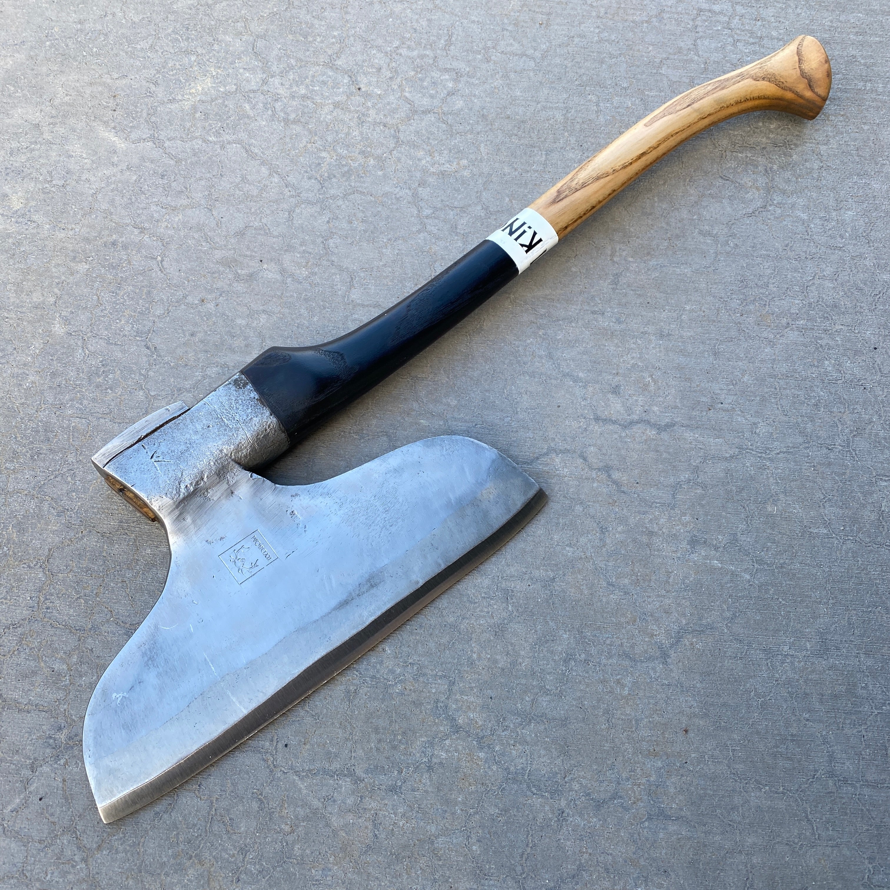 KA Heritage Collection - Hand Forged Swedish Hewing Axe – Kingdom Armory